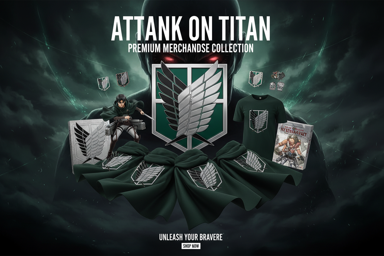 Attack on Titan Merchandise – Nerdbutiken