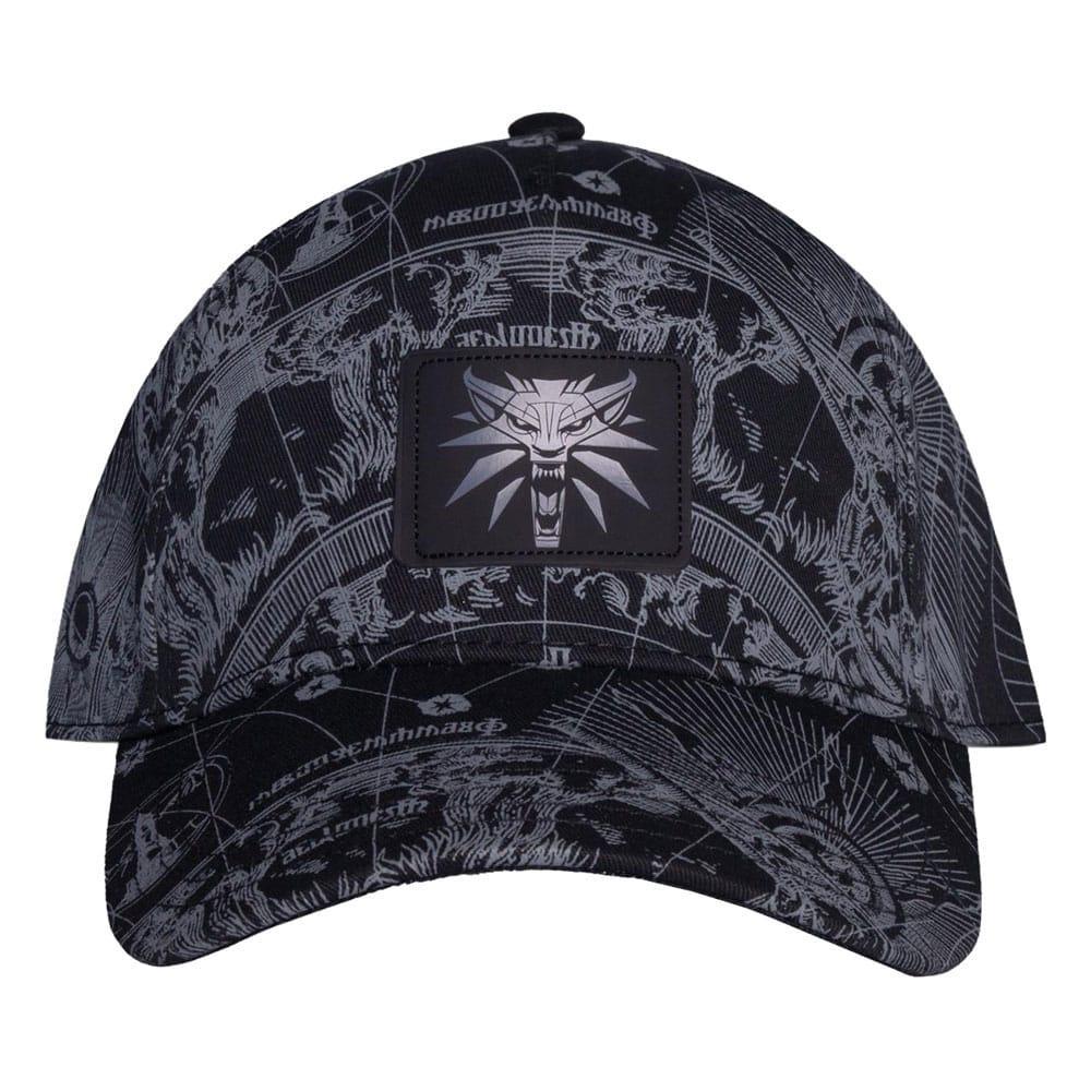The Witcher Baseball Logotyp Svart – Nerdbutiken