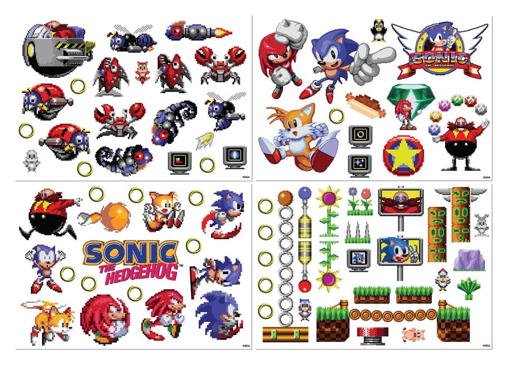 Sonic - The Hedgehog Tech Sticker Pack – Nerdbutiken