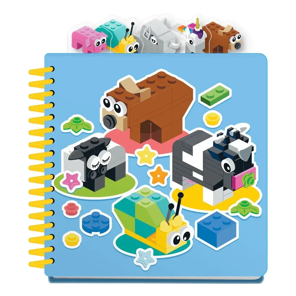 LEGO Icon Tab-Anteckningsblock Animals - Kreativ Anteckning – Nerdbutiken
