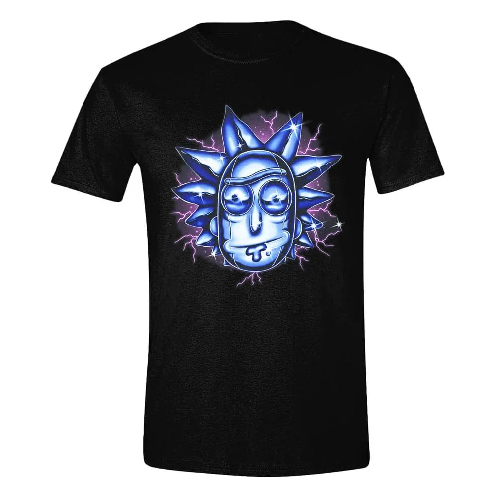 Rick & Morty T-Shirt Chrome Rick - Hög Kvalitet – Nerdbutiken
